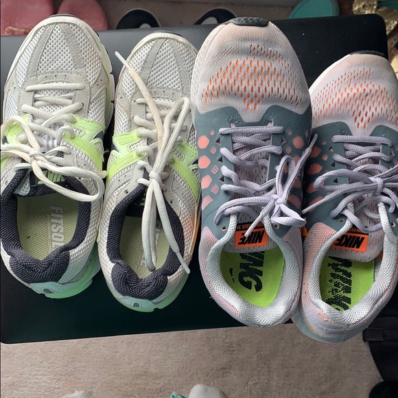 Nike | Shoes | 2 Pairs Nike Sneakers | Poshmark